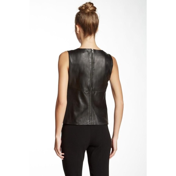 Trina Turk | Tops | New Trina Turk Leather Tank Top | Poshmark
